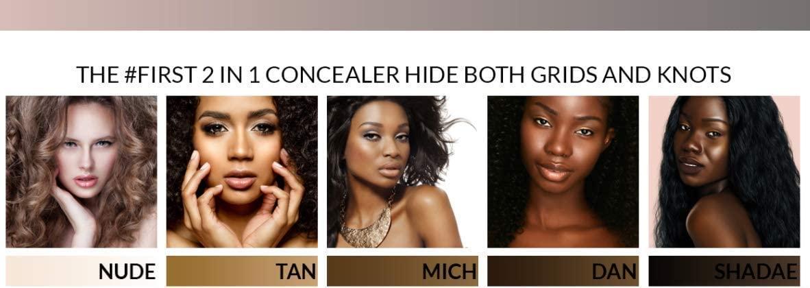 Perfect Line Lace Wig Grids and Knots Concealer - MICH | Seamless Lace ...