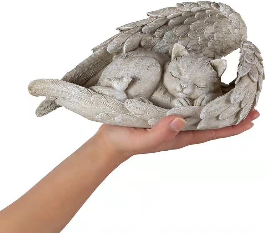 NEWDREAM Pet Memorial Statue - Indoor Angel Decorations for Dogs and ...