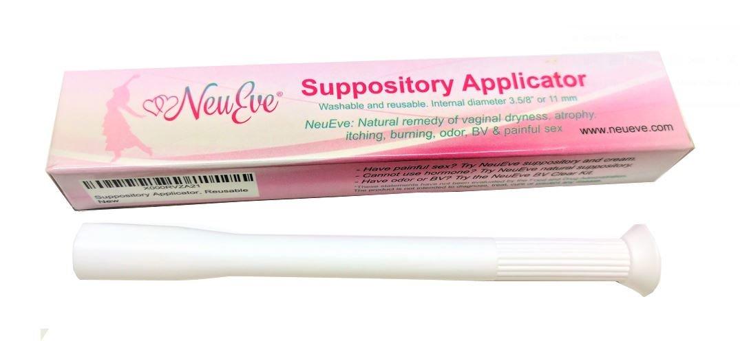 NeuEve Reusable Vaginal Suppository Applicator (1 Pack) | Fits Pills, Tablets, Capsules, Vitamin ...