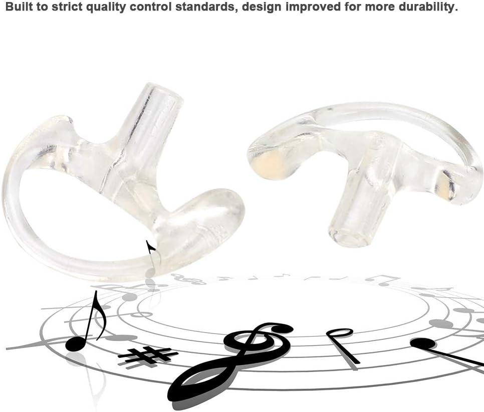 Soft Transparent Gel Ear Replacement for Coil Tube Audio Kits ...