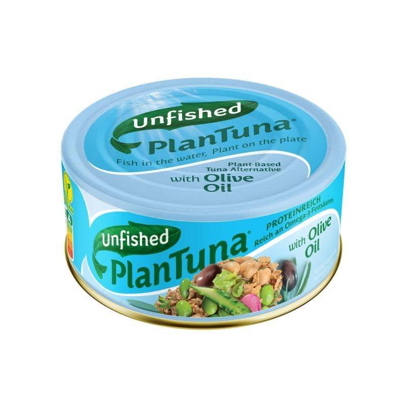 Unfished Vegan Canned Tuna Sample Set - 5 x 150g | Plant-Based Omega 3 ...
