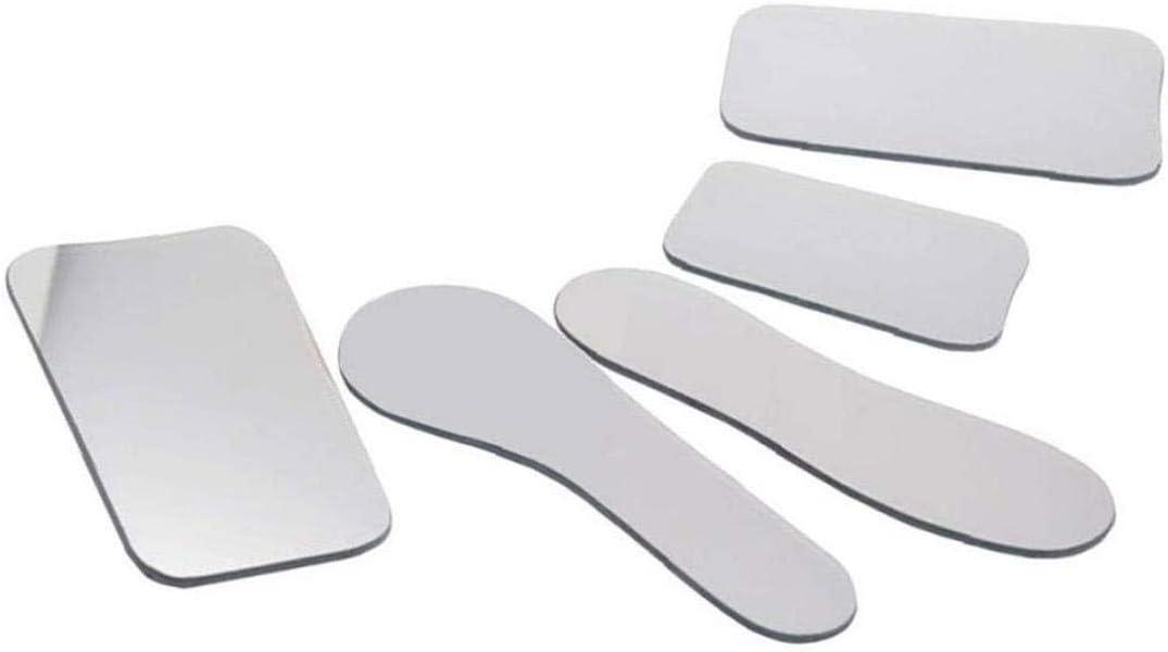 Canjerusof Dental Intraoral Mirror Set - 5pcs Mouth Photography ...