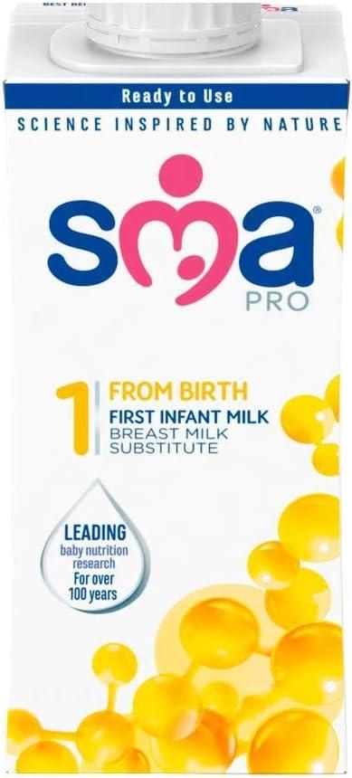 SMA PRO First Infant Baby Milk 200ml - Ready to Drink Liquid Formula ...