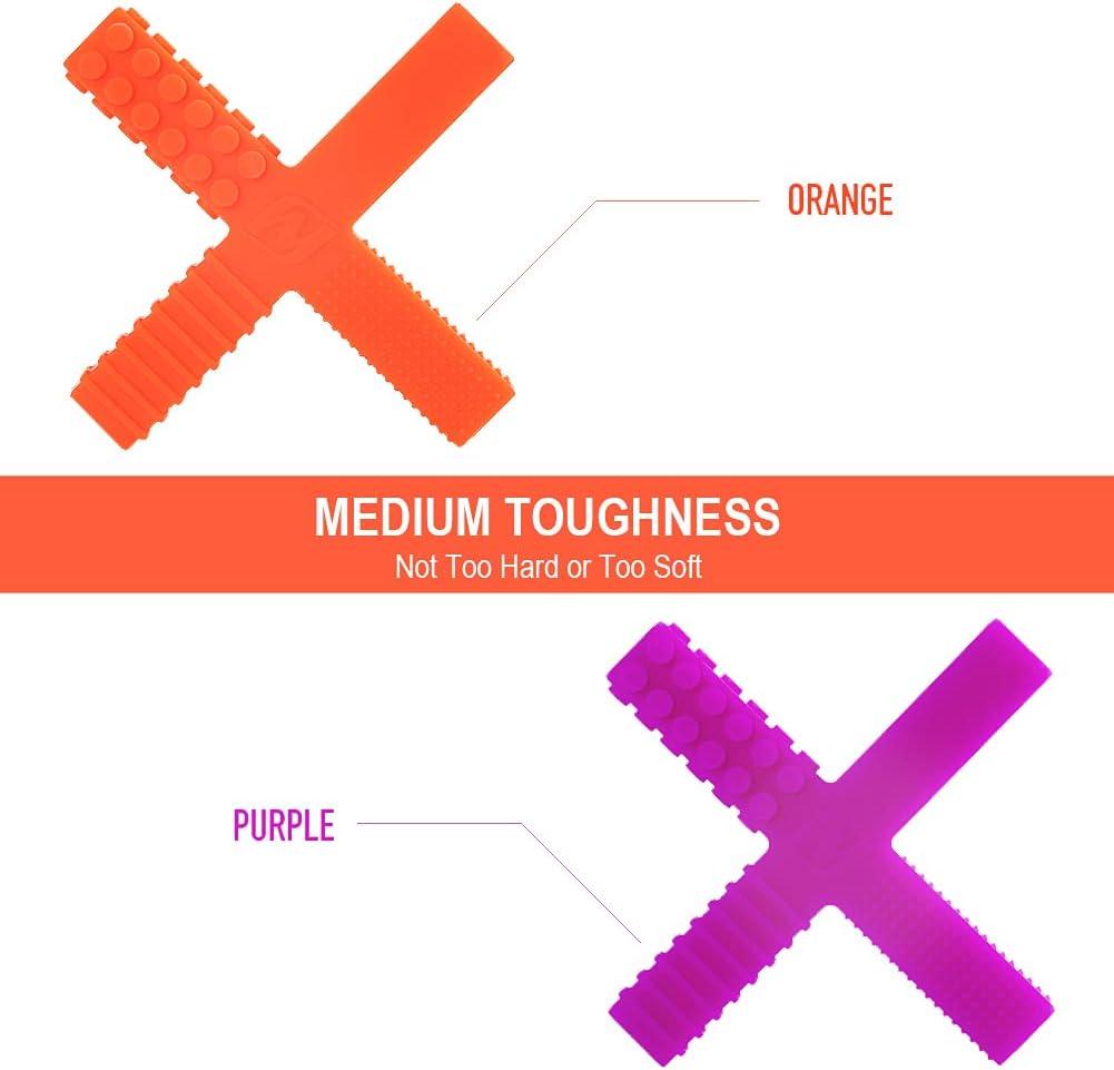 Sensory Chew Stick Toys for Kids with Autism ADHD - 2 Pack Medium ...