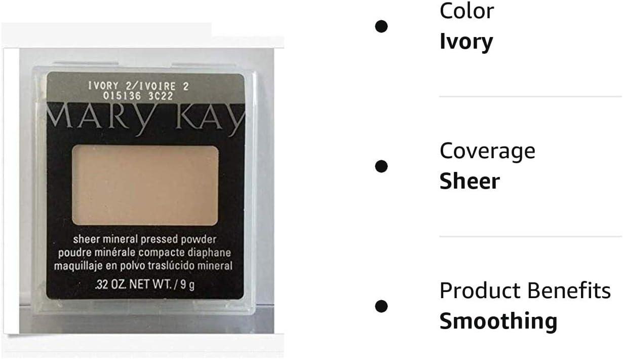 Mary Kay Sheer Mineral Pressed Powder Ivory 2 - Finely Milled for ...