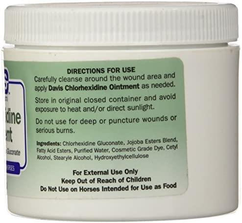 Davis 2% Chlorhexidine Ointment 4 oz - Antimicrobial Skin Care Solution ...