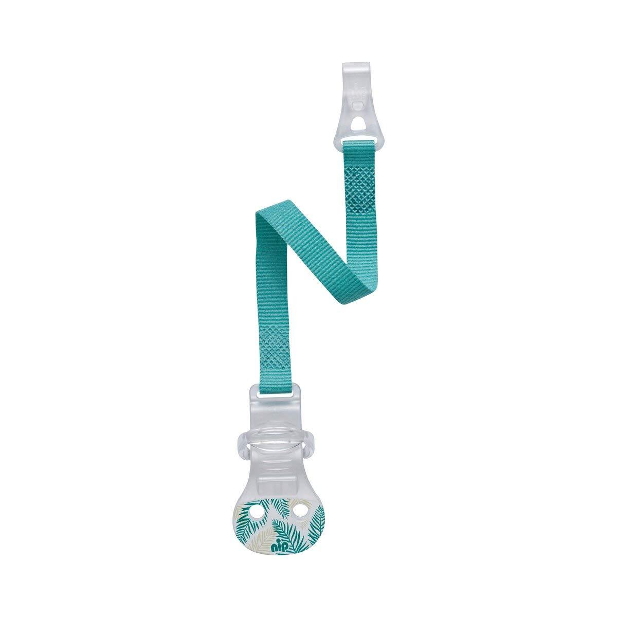 Nip Pacifier Band with Hook for Boys - Stylish Leaf Design | Secure ...