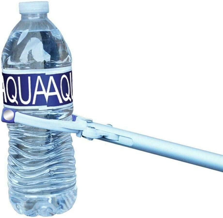 Grabber Buddy Innovative Reacher Tool with White Blue Aluminum 48 Inch ...