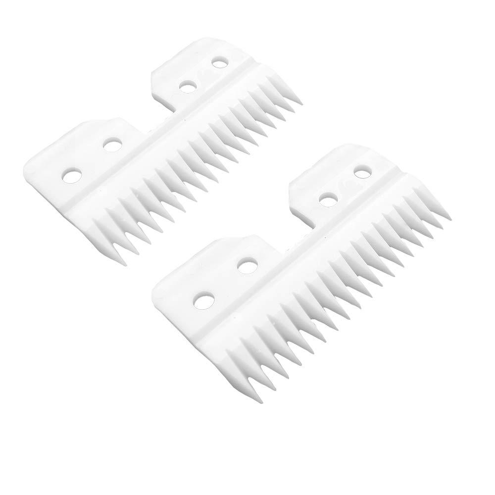 Fast Feed Ceramic Blades - Replacement Cutters for Oster Clipper (x2 ...