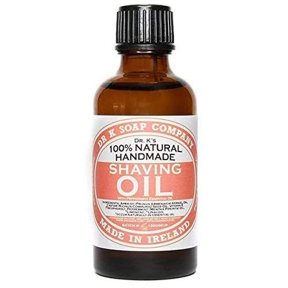 Dr K Shaving Oil Peppermint 50ml - Premium Shaving Oil for Smooth ...
