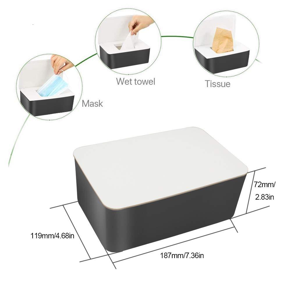 WJMY Wet Wipes Box - Versatile Wet Toilet Paper & Baby Towel Storage ...