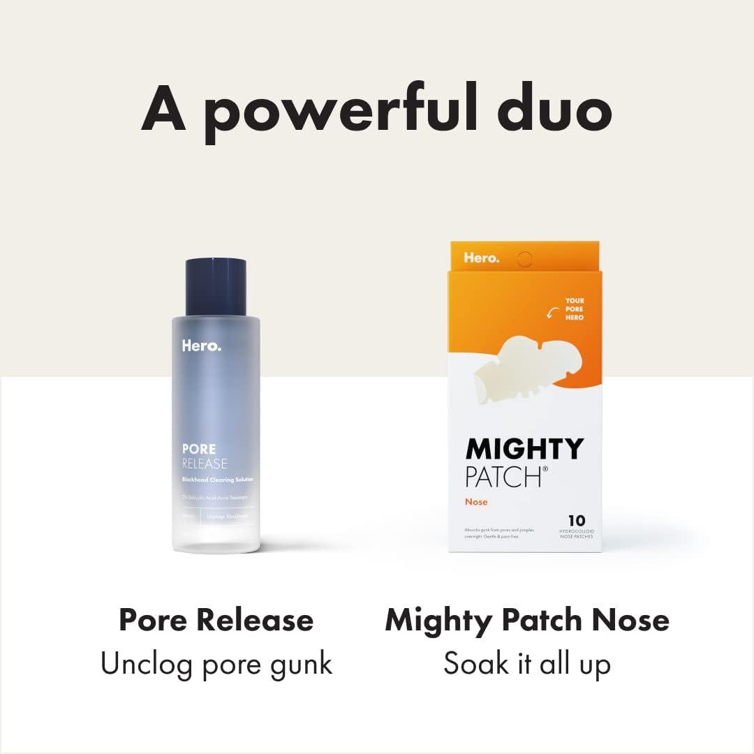 Hero Cosmetics Pore Release Blackhead Clearing Solution - Exfoliating ...