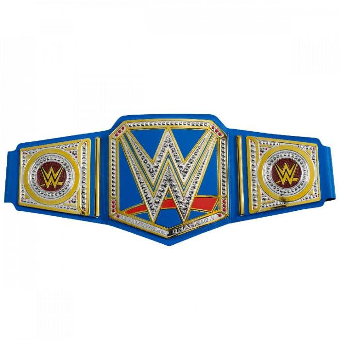 WWE Universal Championship Blue Toy Title Belt - Authentic Replica for ...