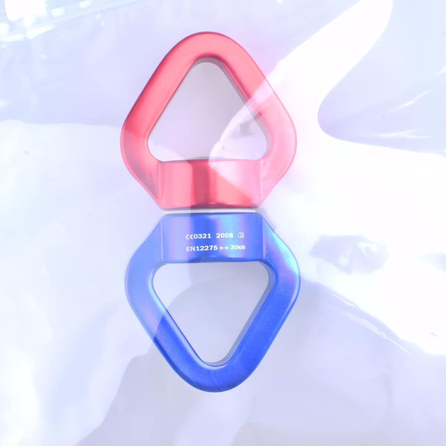 TRIWONDER 30kN Rotator Swing Spinner - Premium Climbing Carabiner for ...