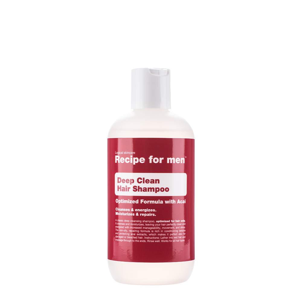 Recipe for men Deep Cleansing Shampoo for Hair 1 Unit | Buy Now with ...