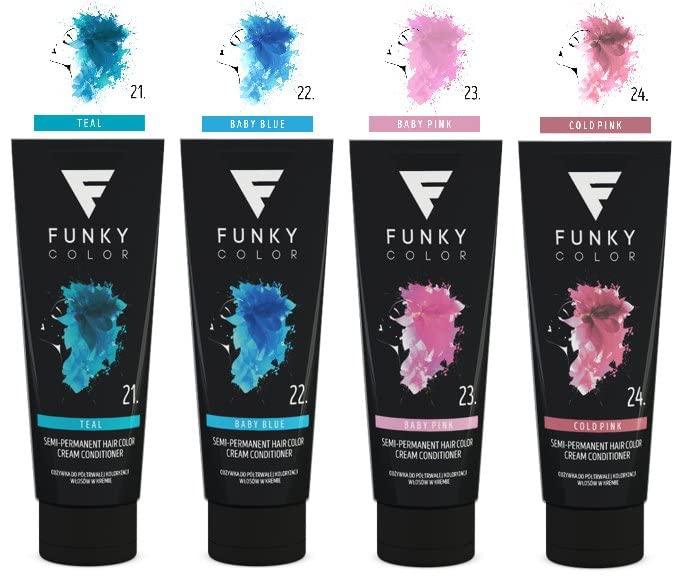 Funky Color Black 28 - Semi-Permanent Hair Color | 28 Vibrant Shades ...