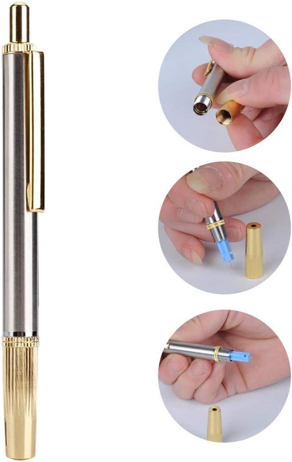 Stainless Steel Automatic Blood Lancing Pen - Adjustable Rebound ...