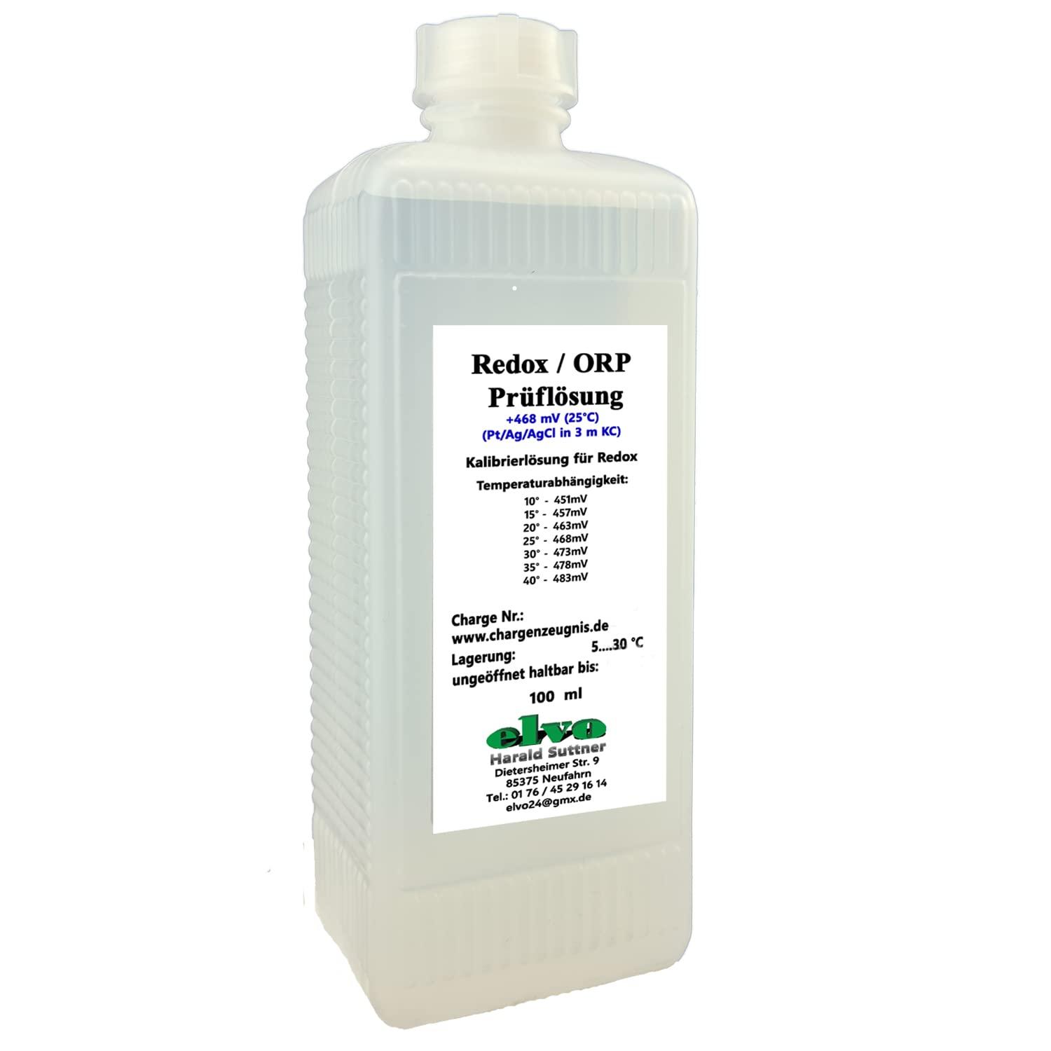 Buy Redox ORP 468mV 100ml Calibration Buffer Solution | International ...