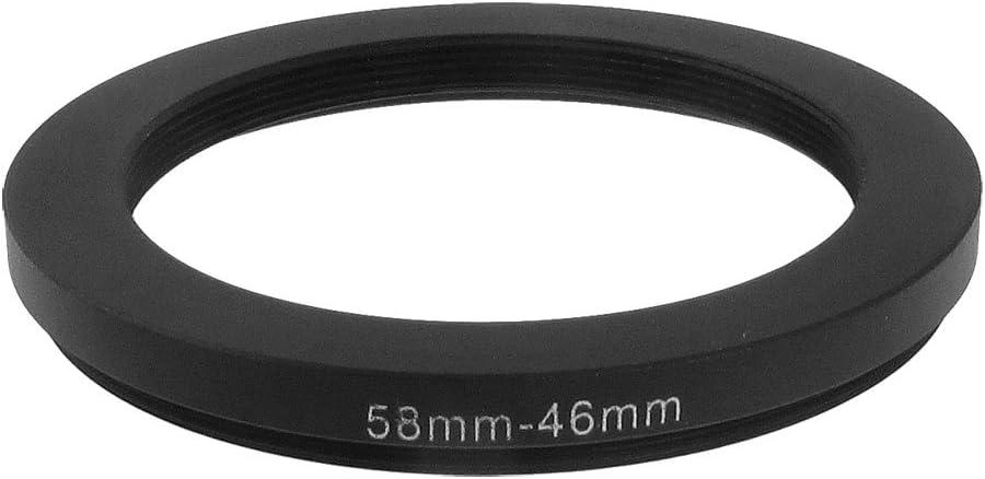 uxcell 58mm to 46mm Black Camera Ring Adapter - Seamless Lens ...