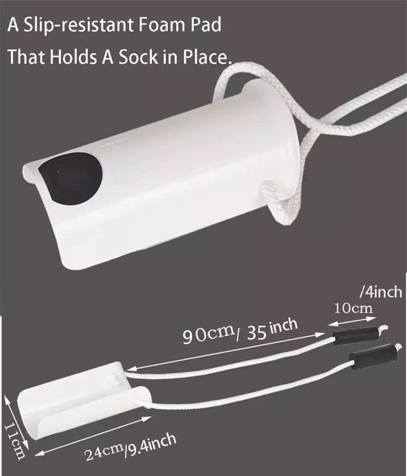 TNBUENO Sock Aid Device with Foam Handles - Compression Stocking Helper ...