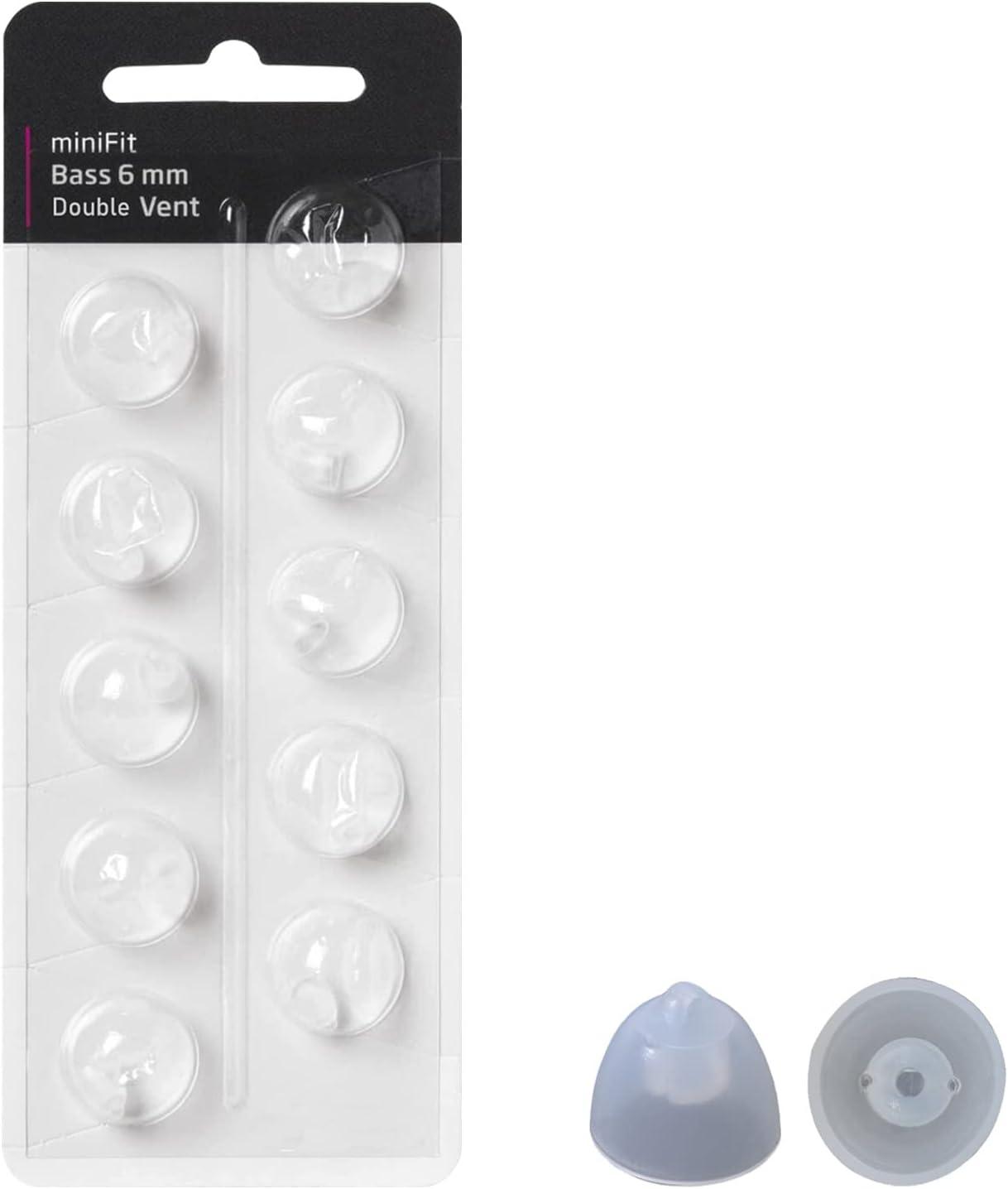 Oticon MiniFit Double Vent Bass Domes 6mm - 3 Packs | Universal Hearing ...