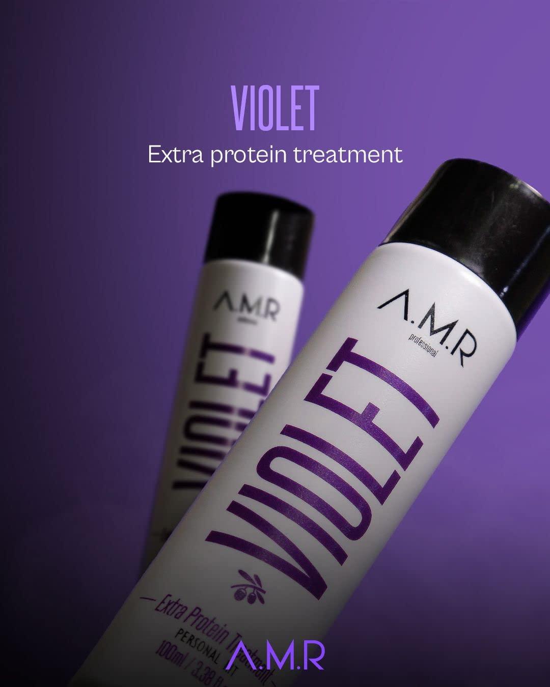 Amr Professional Hair Straightening Treatment - Formula Free 100 ml ...