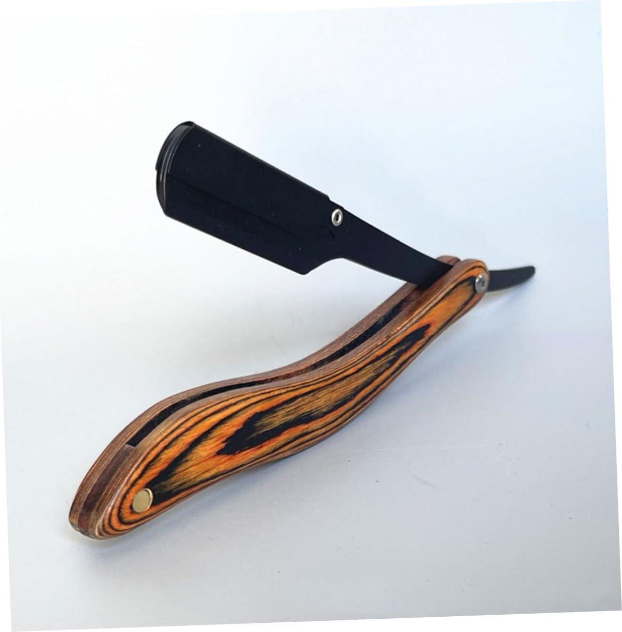 Frcolor 4-Piece Folding Razor Shaver Set - Portable Manual Shave Knife ...
