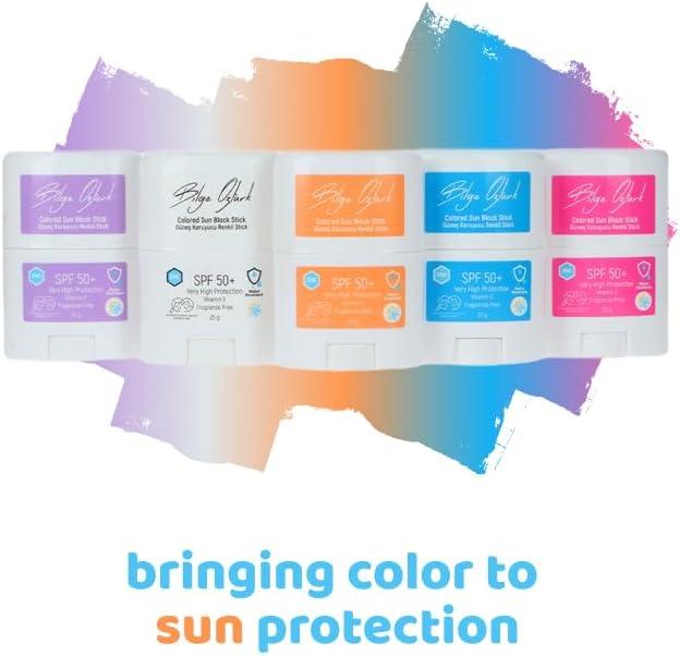 Sun Cream Stick SPF 50 for Brightening Skin & Acne Elimination ...