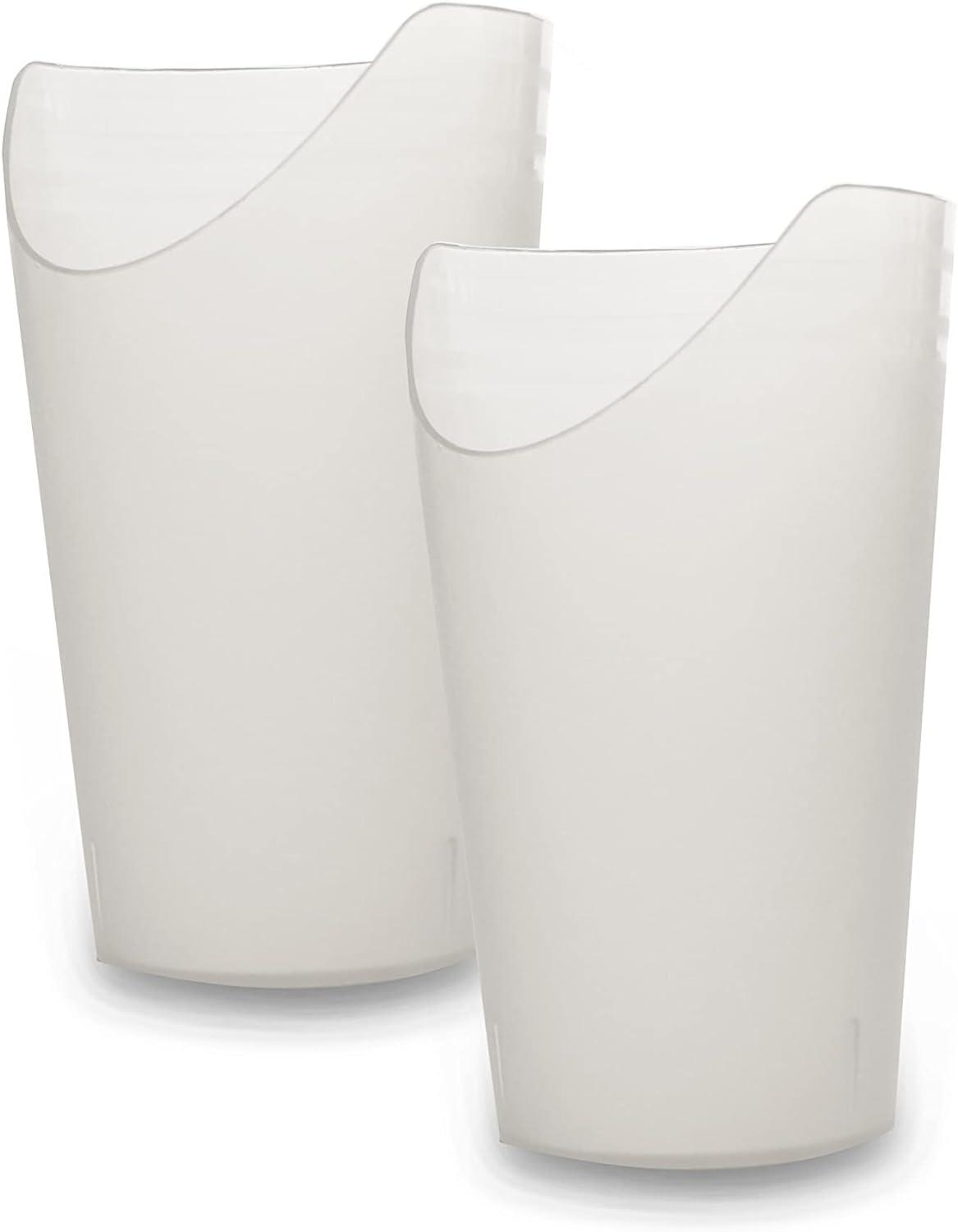 Pepe Dysphagia Cup (x2) - Nose Cut Out Adult Drinking Cup for Elderly ...