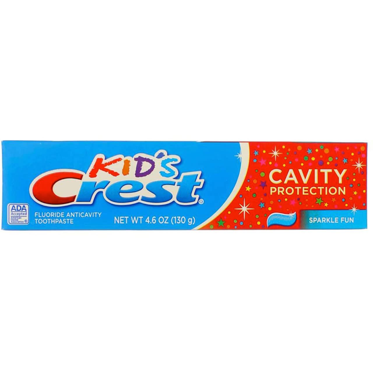 Crest Kids Sparkle Fun Toothpaste 4.6 Oz - Cavity Protection for ...