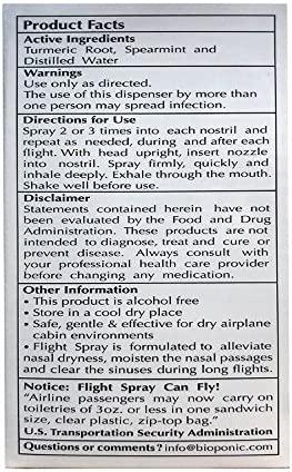Flight Spray Nasal Hydration - 0.5oz for Airline Travelers | Travel ...