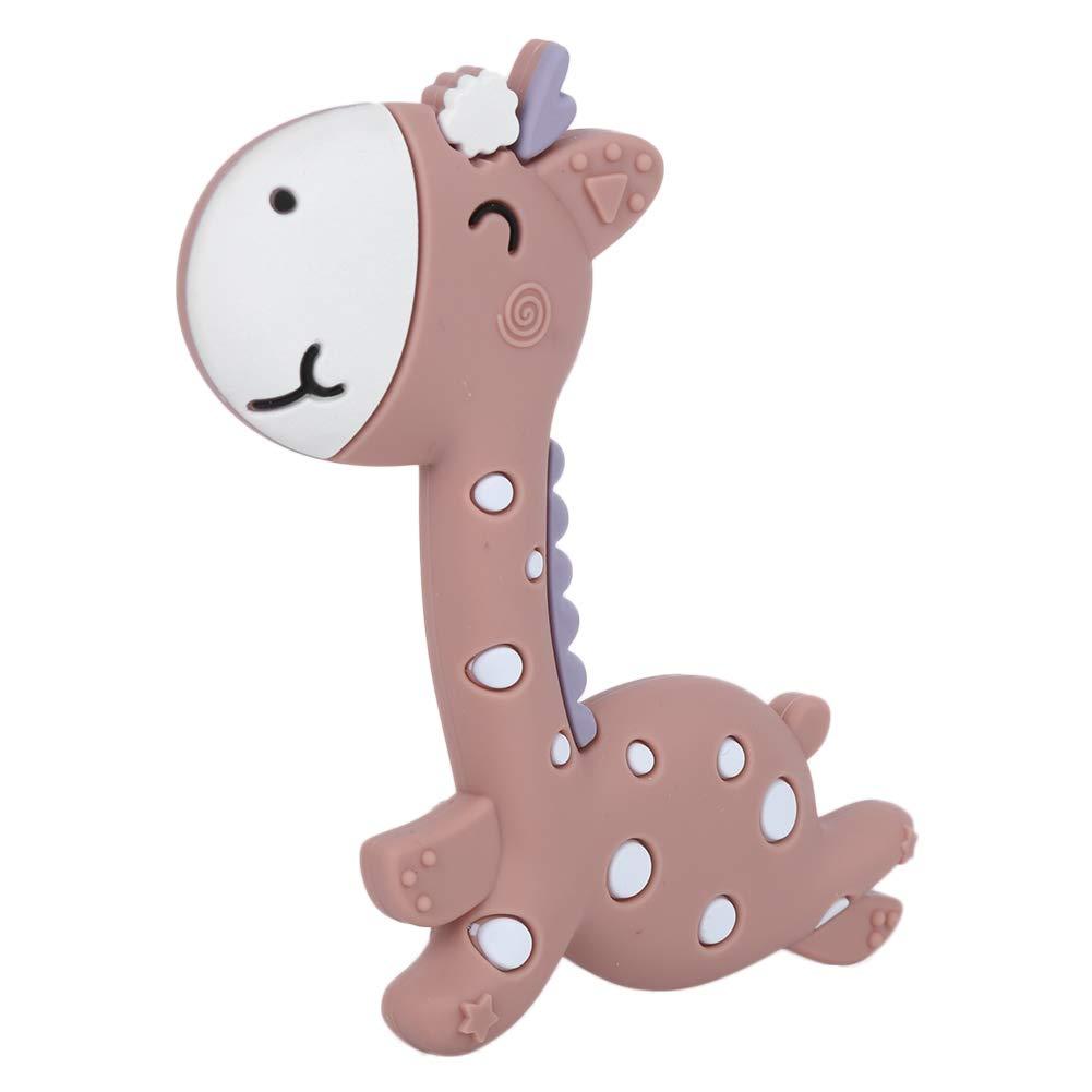 Cartoon Silicone Baby Bite Ring - Calming Teething Toy for Girls & Boys ...