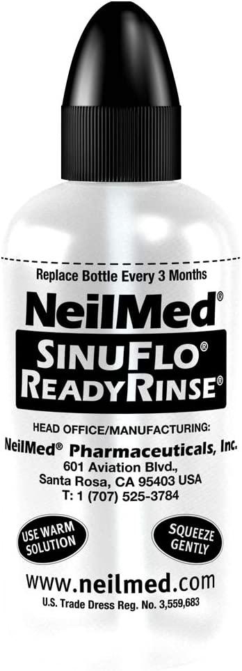 NeilMed SinuFlo Ready Rinse 8 fl oz - Pack of 1 | Nasal Rinse Solution ...