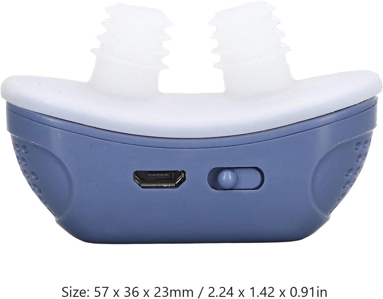 KUIKUI Electric Snore Nose Plug - Soft Silicone Vents for Men and Women ...