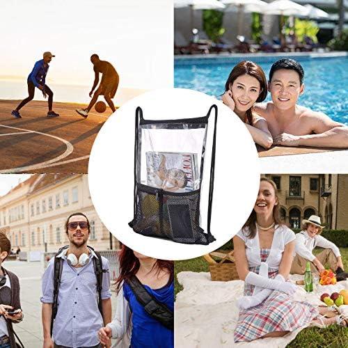 Yorssley Clear Drawstring Backpack string bag see through transparent ...