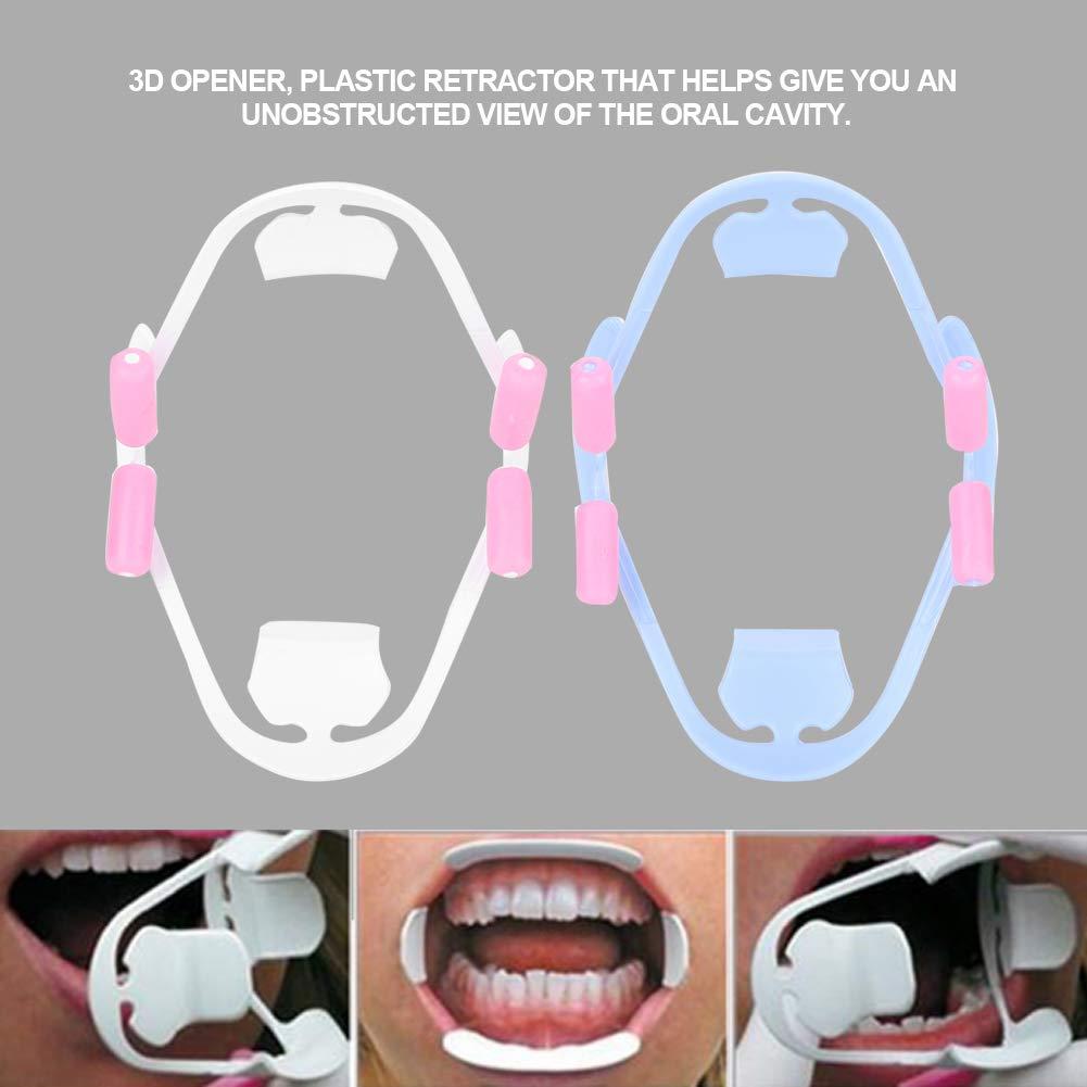 3D Mouth Opener - Disposable Safe & Non-Toxic Dentist Tool (Small White ...