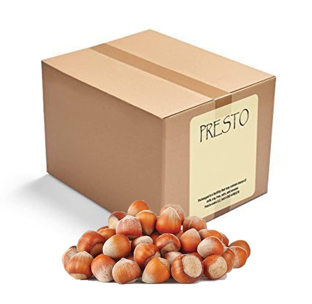 Presto Sales Raw Hazelnuts (Filberts) In Shell 160 oz. | Non-GMO ...