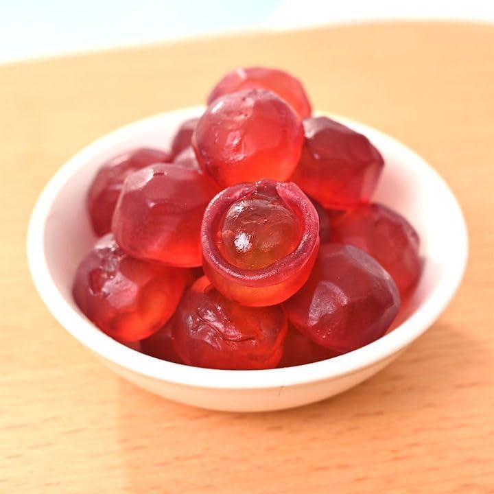 white peach Peeling Fruit Fudge gummy mango peelable grape lychee sugar ...