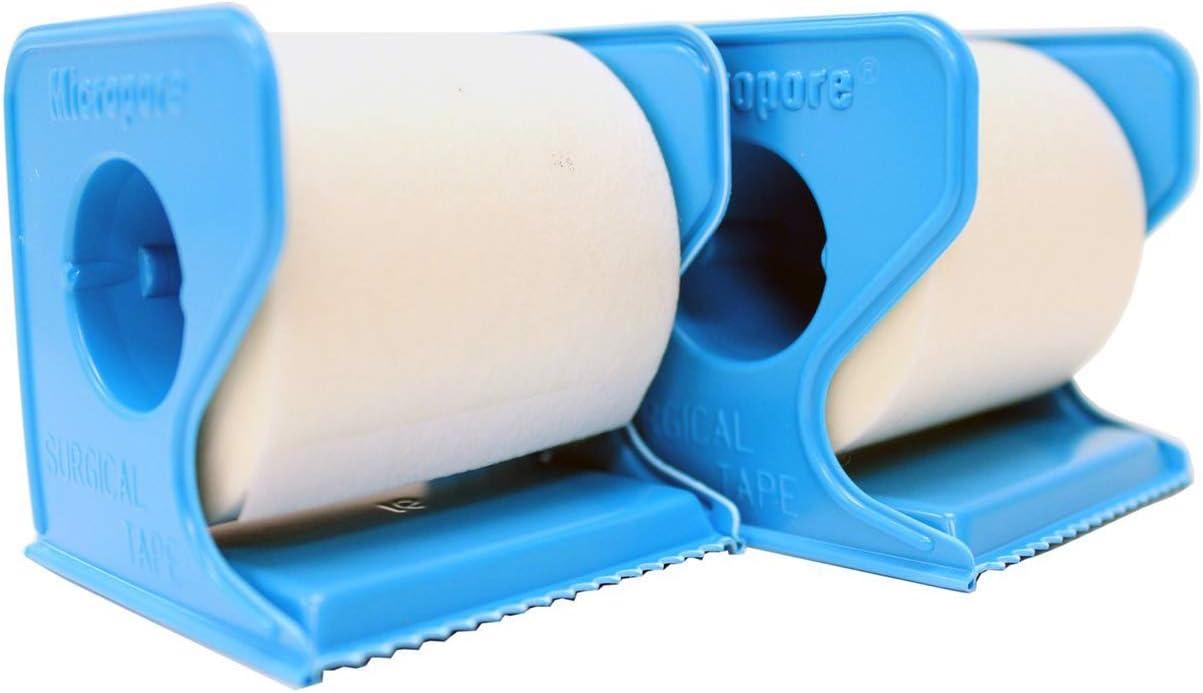 3M Micropore Surgical Tape 2 x 10 yd with Dispenser - Hypoallergenic ...