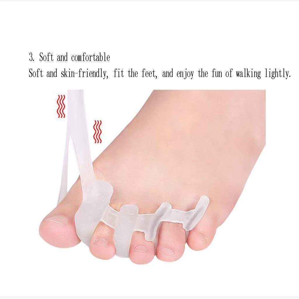 Gel Toe Separators for Hallux Valgus Corrector - Adult Silicone Toe ...