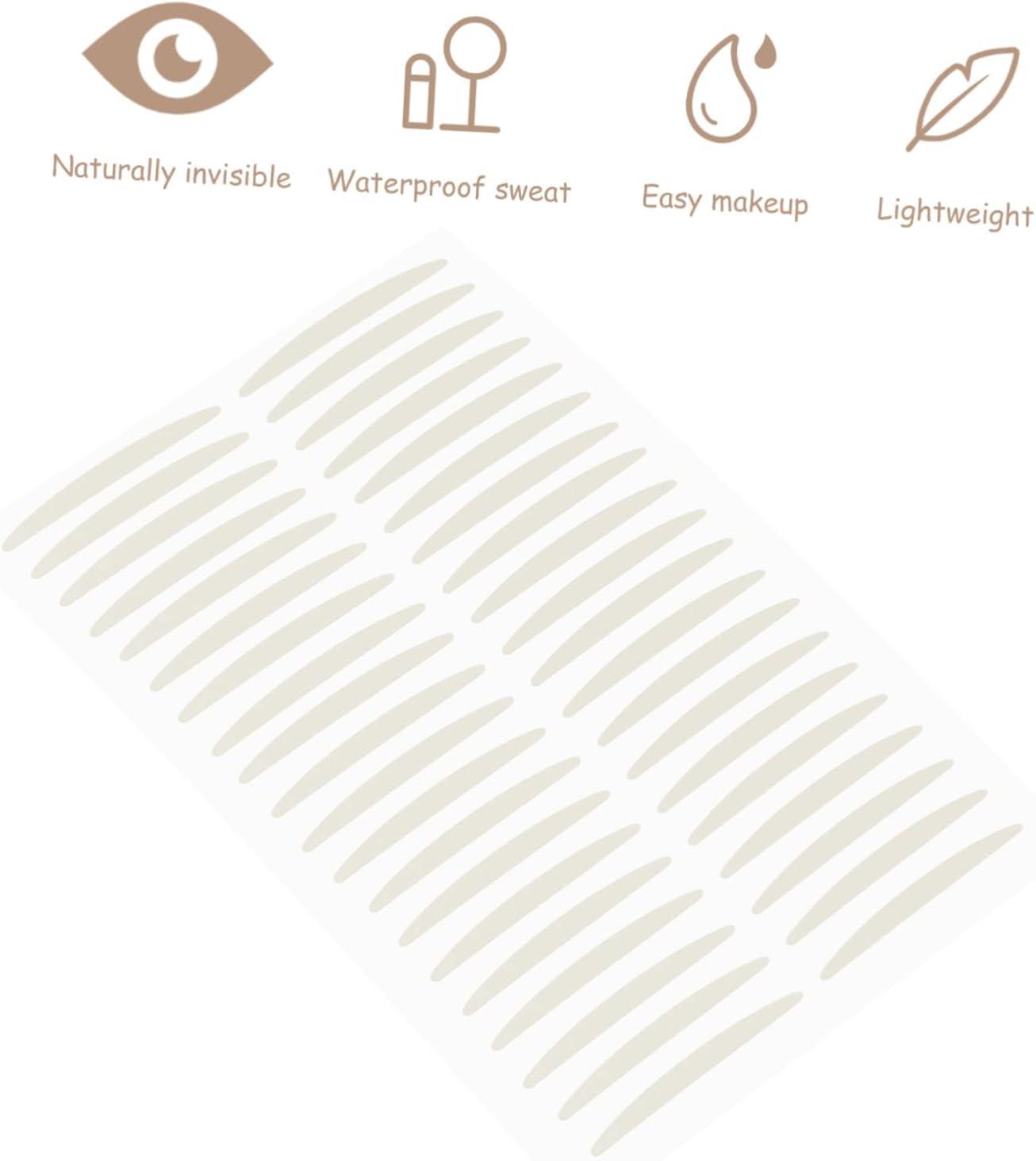 FOMIYES 60 Sheets Double Eyelid Sticker Double Sided Tape Eyelid Lift ...