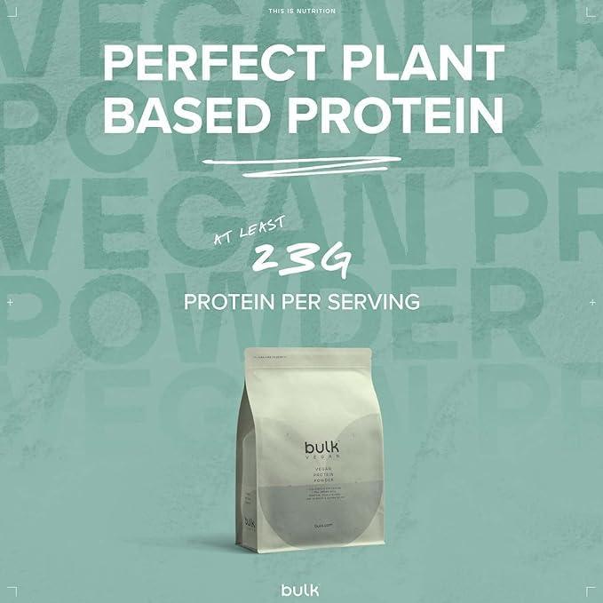 Organic Vanilla Vegan Protein Powder - 500g | Plant-Based Bulk Protein ...