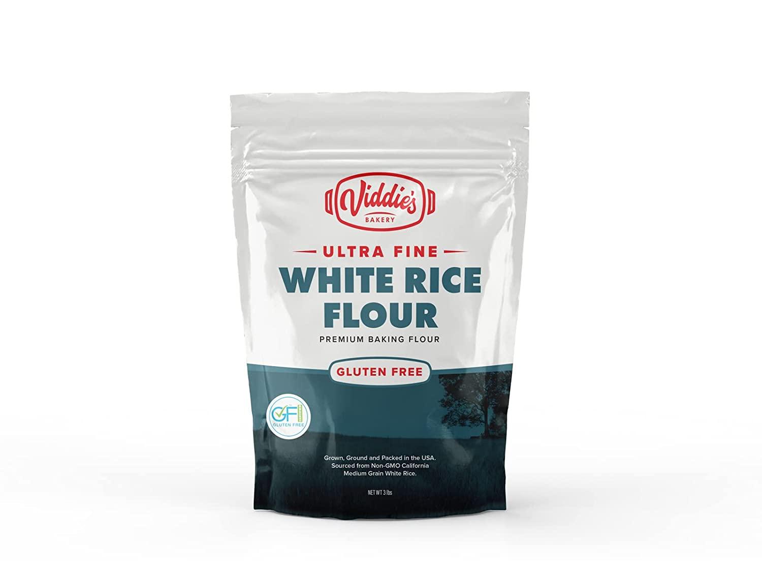 Premium Gluten Free Ultra Fine White Rice Flour - 3lb Bag | Buy Now ...