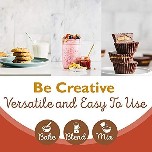 PB2 Crunchy Powdered Peanut Butter - 2 lbs with Crunchy Peanut Pieces ...