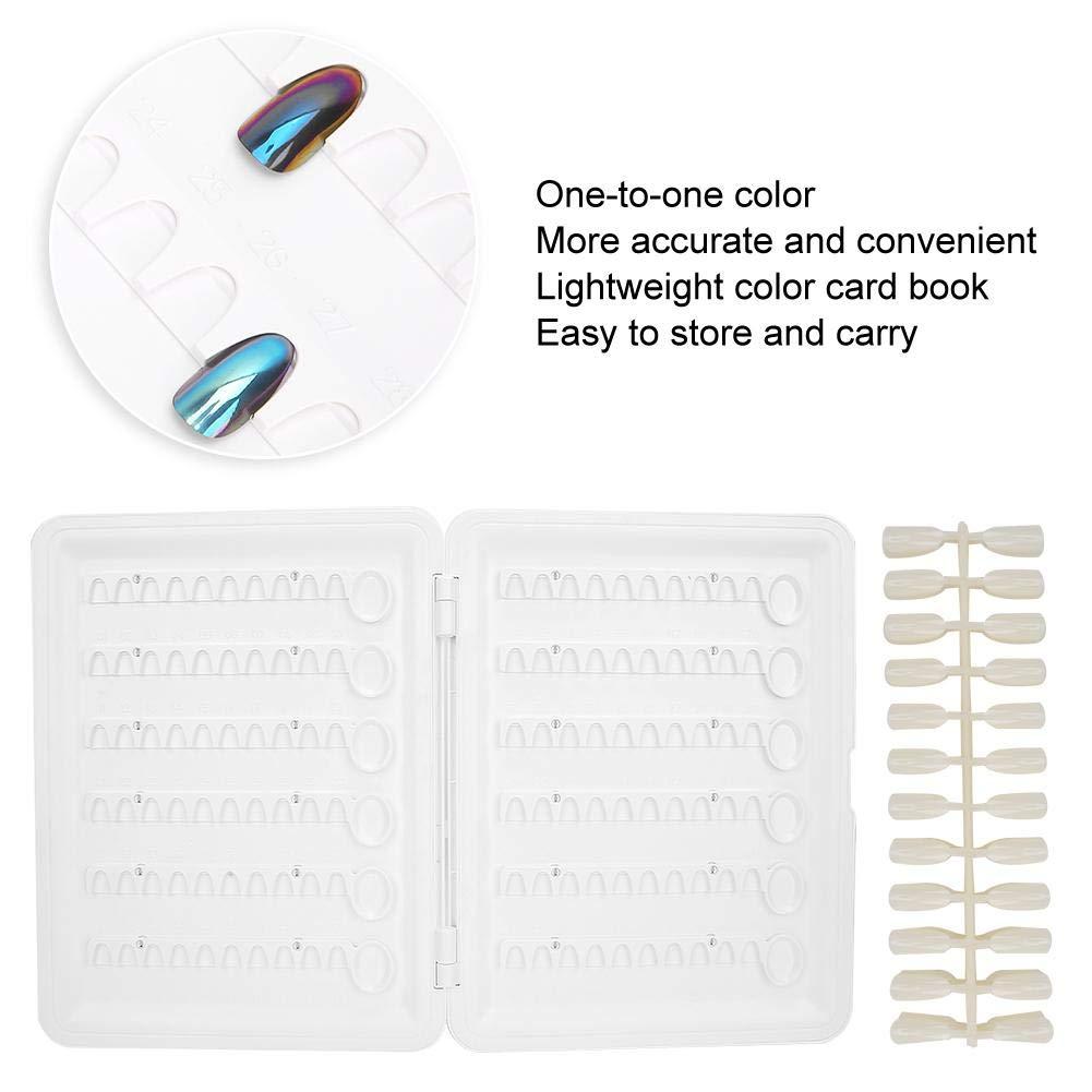 Nail Art Display Book - Dekaim Nail Tip Display Board for Polishes ...