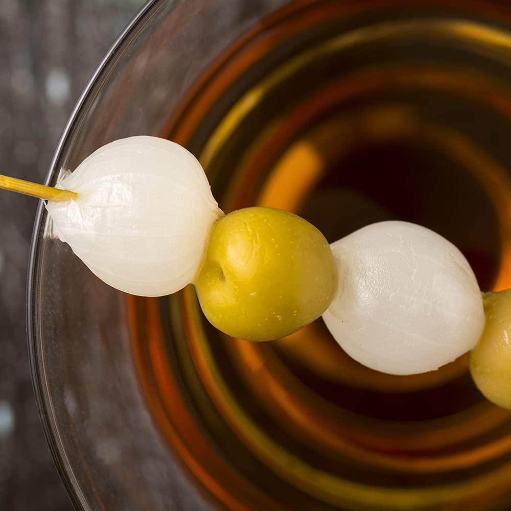 Sanniti Cocktail Onions Silver Skin 12.3 oz (Pack of 2) - Premium ...