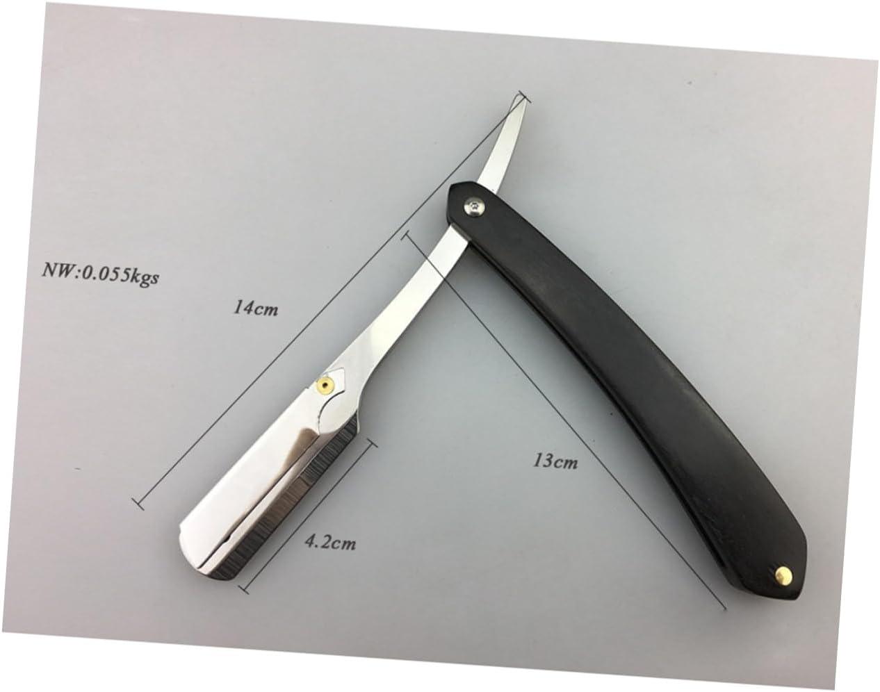 Magiclulu 3ST Vintage Metal Razor - Double Edge Safe Shaving Knife with ...