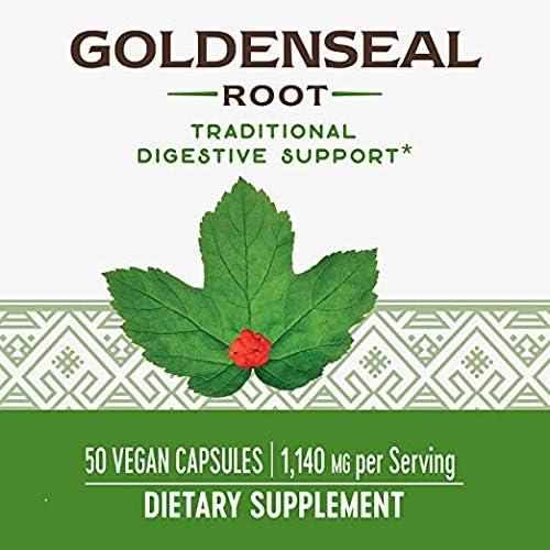 Goldenseal Root 570mg Capsules - Natural Immune Support