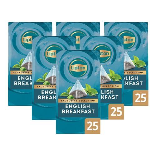 Lipton - Exclusive Selection English Breakfast Tea - 6x 25 Tea bags ...