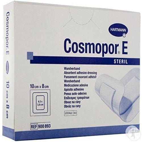 Cosmopor E Sterile Adhesive Wound Dressings 10cm x 8cm - Pack of 25 for ...